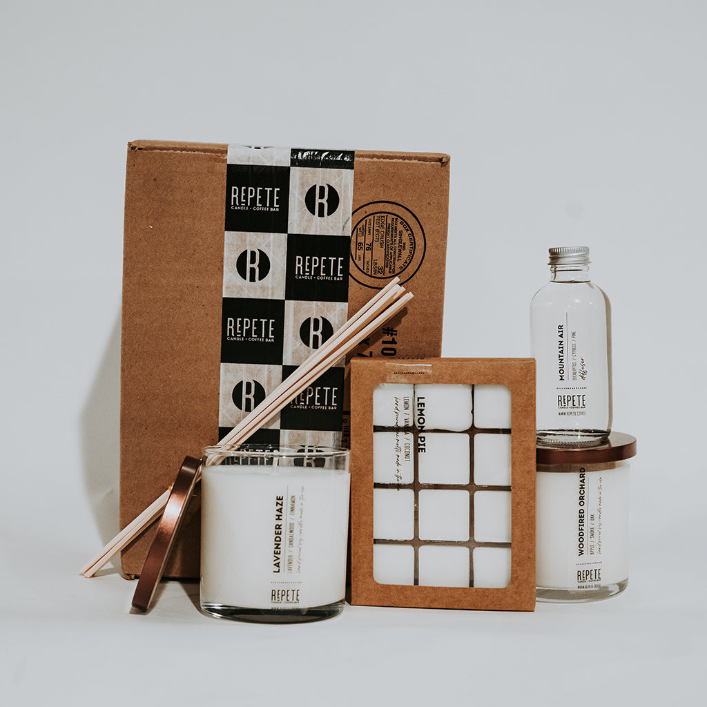 Monthly RePete Subscription Box #2 – RePete Candle & Coffee Bar